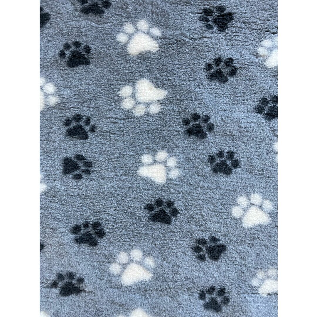 Deka Vetbed DeLuxe č.39 sivá+ biele a čierne labky | Maxpet